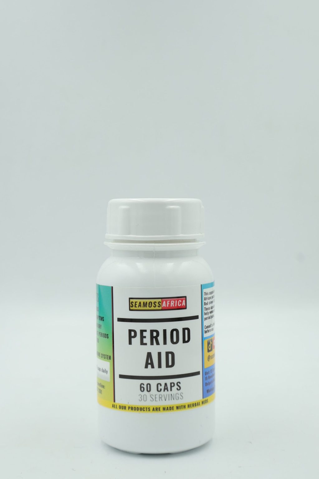 Ease Menstrual Discomfort With Period Aid Capsules. A Natural And ...