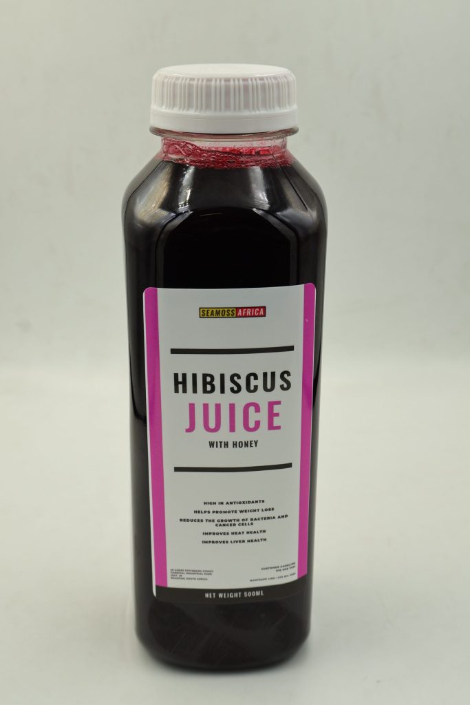 Hibiscus Juice 500ml: 7 Proven Benefits For Heart Health | Seamoss Africa