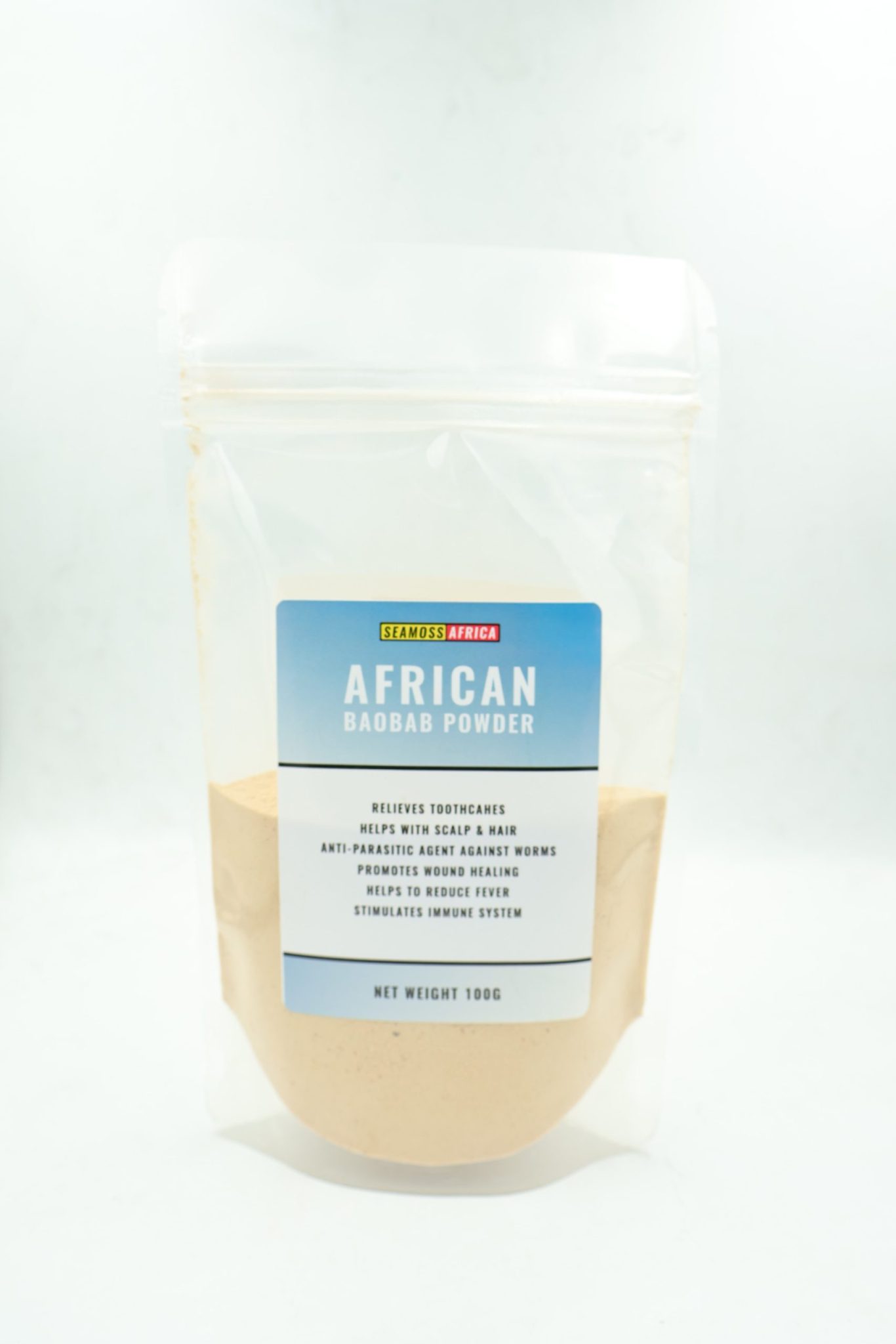 African Baobab Powder 100g - Seamoss Africa