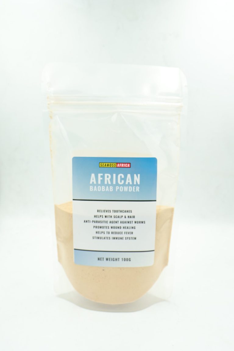 African Baobab Powder 100g - Seamoss Africa