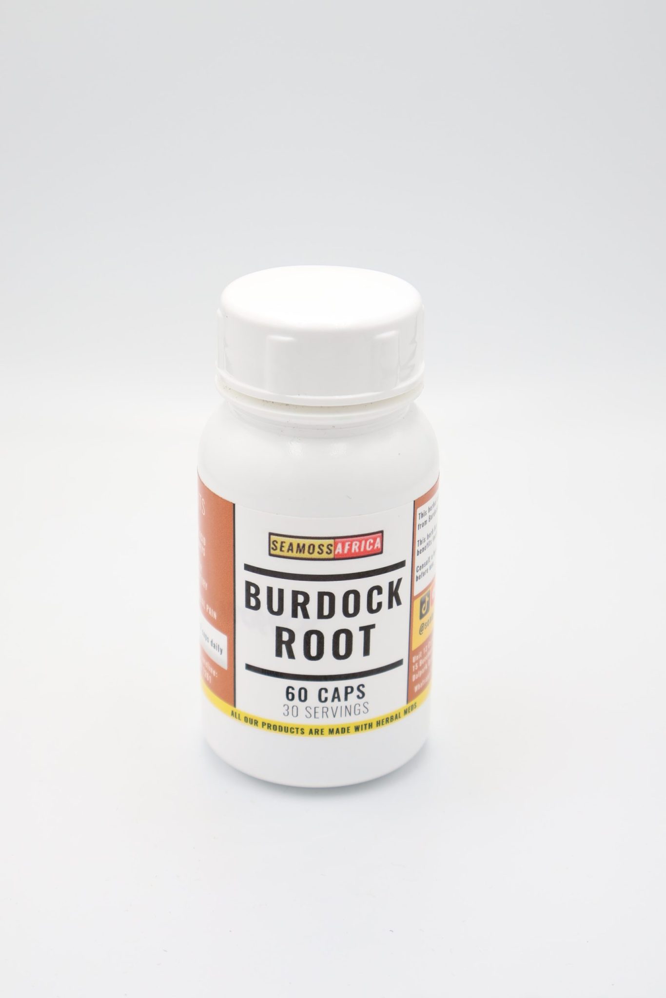 Simplify Your Wellness With Burdock Root Capsules. Convenient ...
