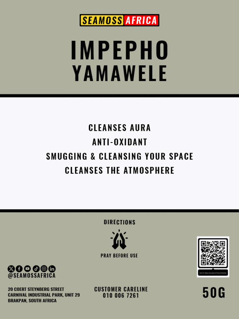 Enhance Your Spiritual Practices With Impepho Yase Manzini. A Natural ...